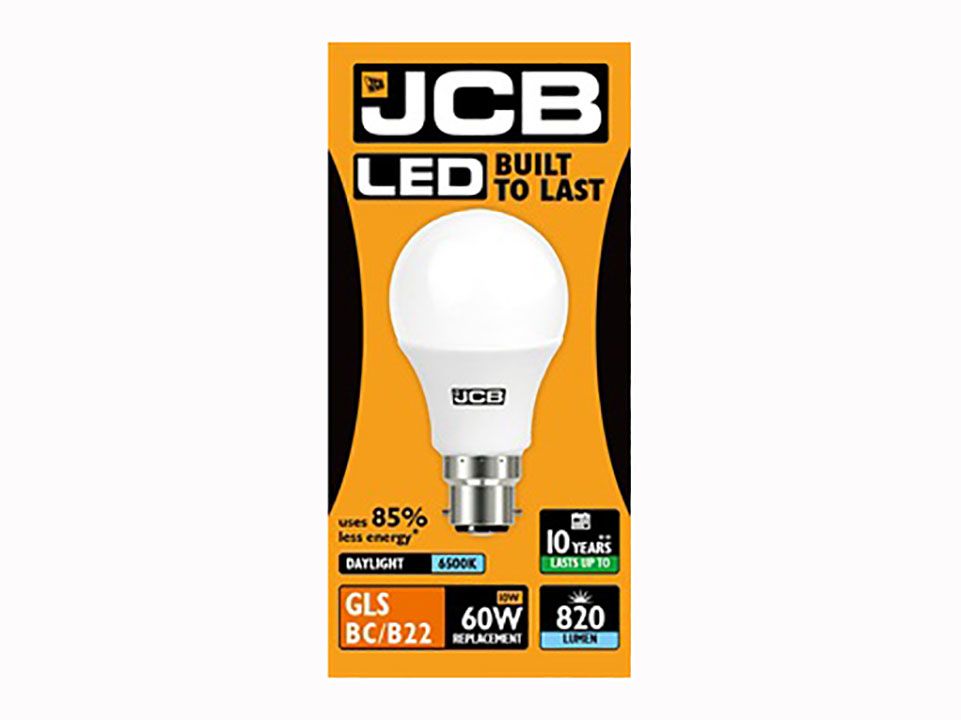 JCB LED A60 806 Lumen Opal 6500K B22 Box S10991 £7.51 - PicClick UK