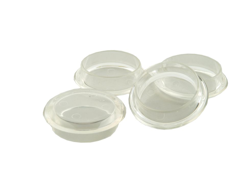 Select Hardware Deep Castor Cup Clear 45mm X 4 09374 for sale online | eBay