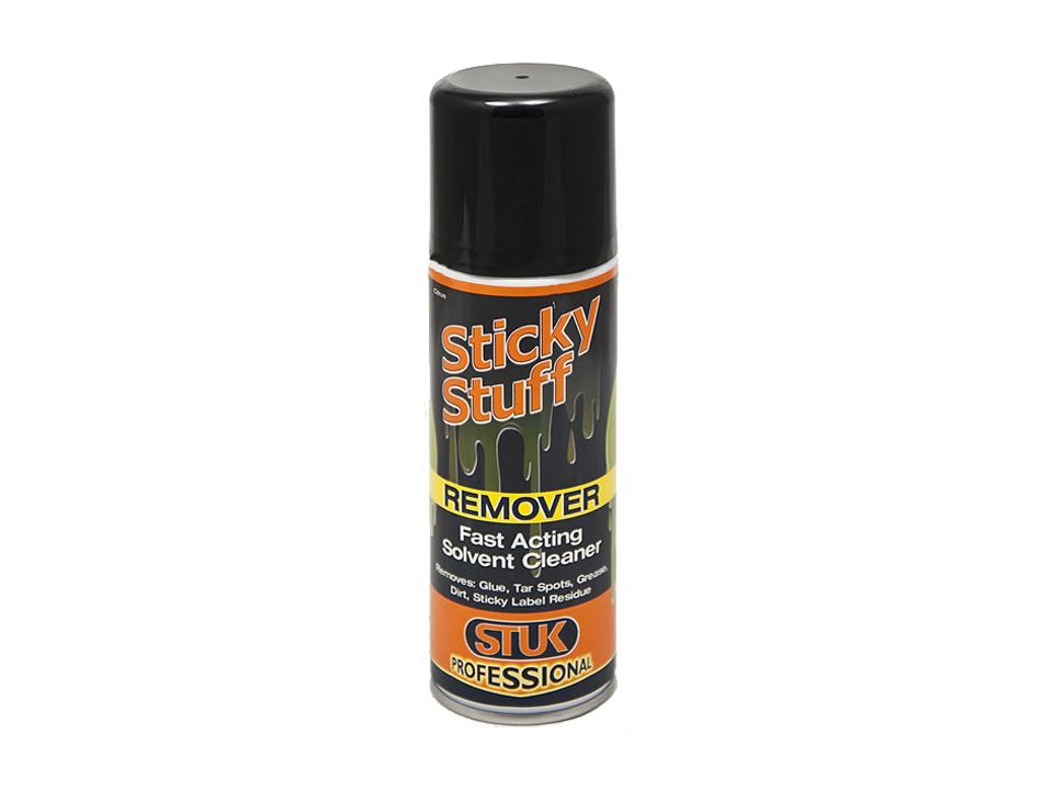 STUK Professional ASSR200R Sticky Stuff Remover Aerosol Spray 200ml ...