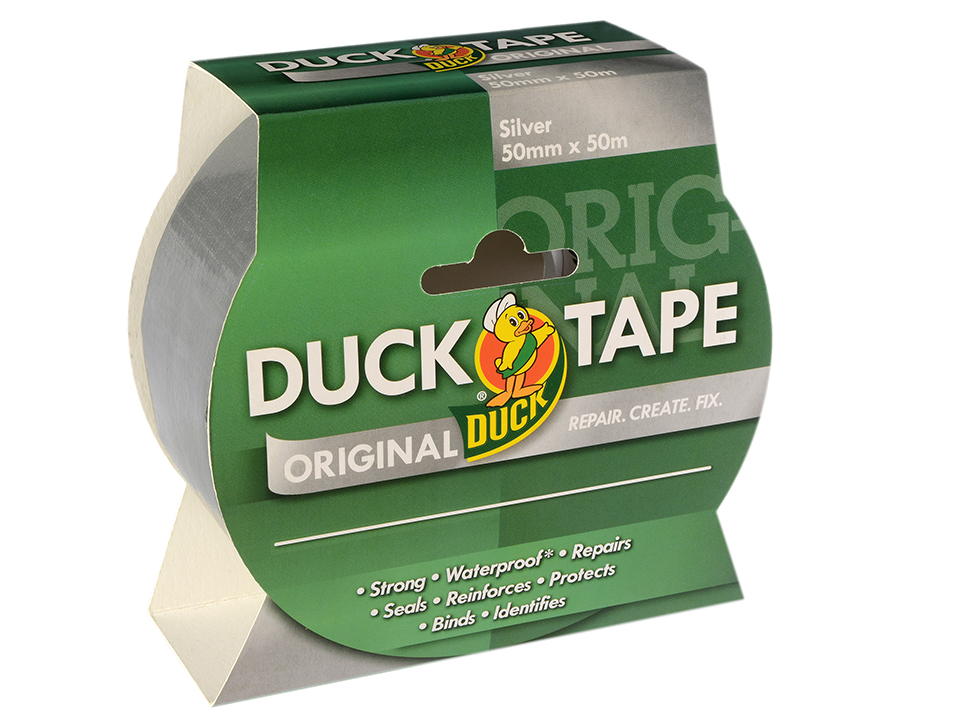 Duck Original Cloth Tape Silver 50mm X 25m for sale online | eBay
